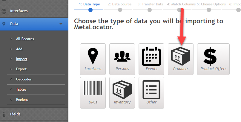 Importing products for retail product monitoring | MetaLocator Help Center